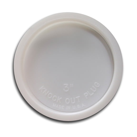 Jones Stephens T35206 T35206 6 Pvc Test Cap - White - Walmart.com