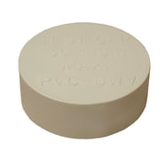 Jones Stephens T35206 T35206 6 Pvc Test Cap - White - Walmart.com