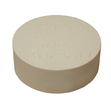 Jones Stephens T35206 T35206 6 Pvc Test Cap - White - Walmart.com