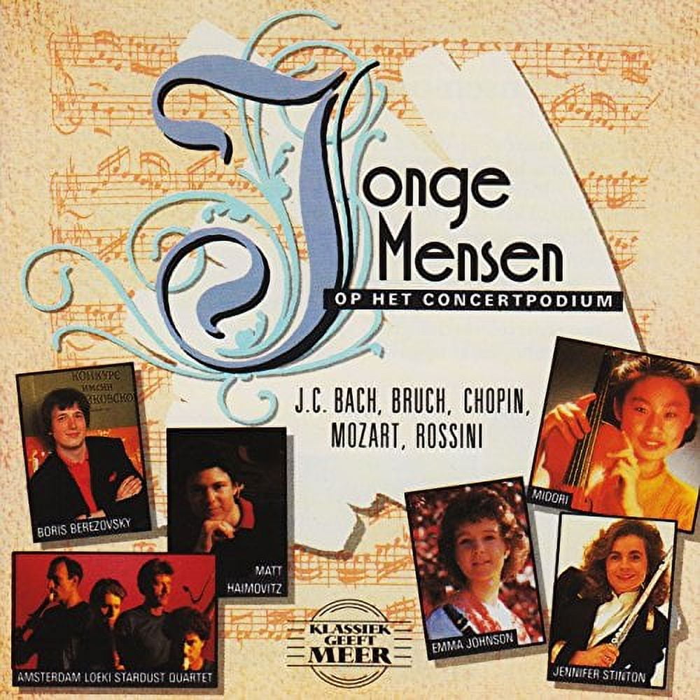 Jonge Mensen op het concertpodium 1991 - J.C.Bach-Bruch-Chopin-Mozart ...