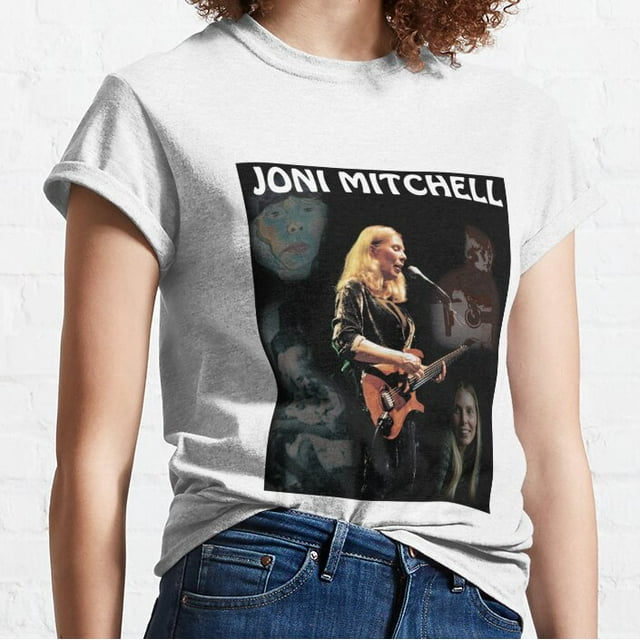 Joni Mitchell Legend Singer Classic T-Shirt - Walmart.com