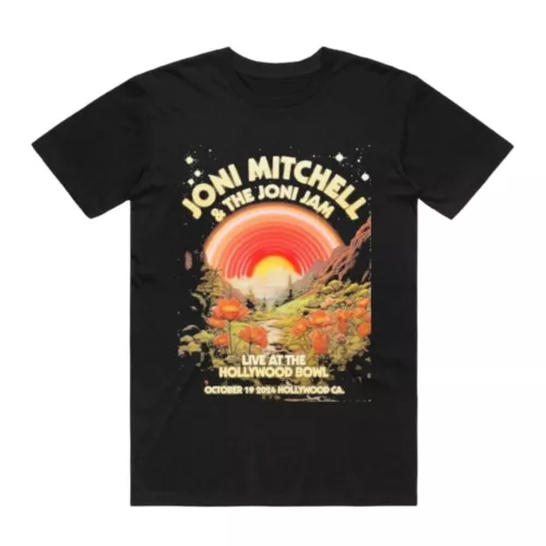 Joni Mitchell & The Joni Jam Live At The Hollywood Bowl Tshirt, XL ...