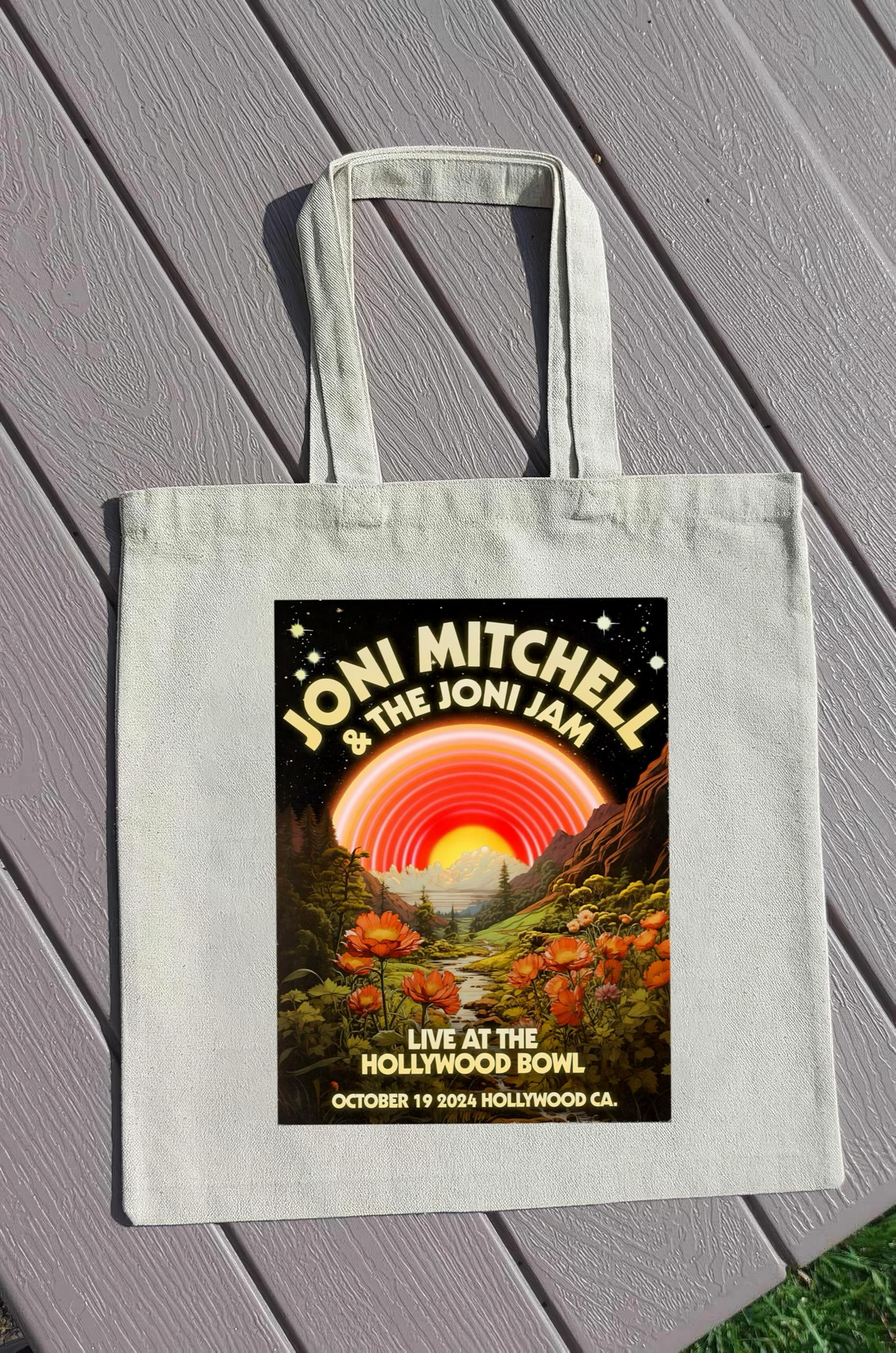 Joni Mitchell & The Joni Jam Los Angeles, CA October 19, 2024 Tour Bag ...
