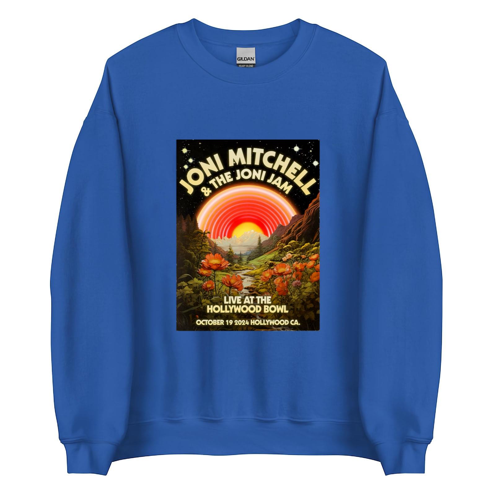 Joni Mitchell & The Joni Jam Los Angeles, CA October 19, 2024 Tour Shirt 93768 - Walmart.com