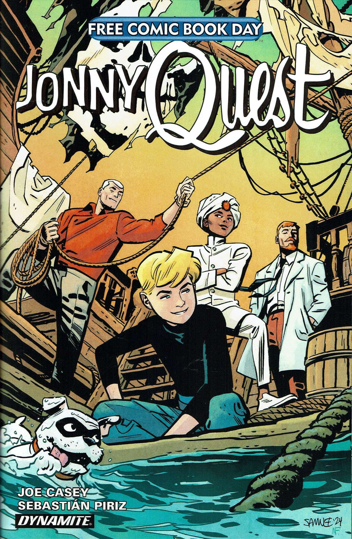 Jonny Quest (Dynamite) FCBD #2024 VF ; Dynamite Comic Book - Walmart.com