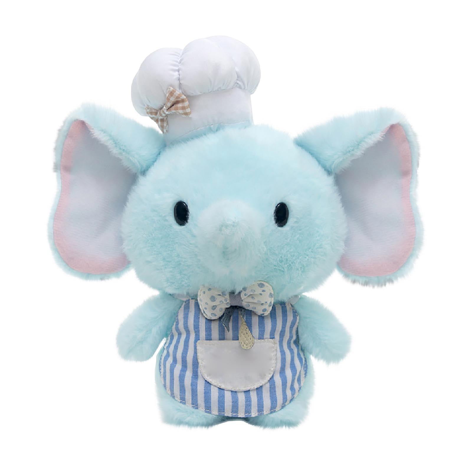 Jooki Chef Series Plush Toy – 9.8" Soft Elephant Stuffed Animal Doll ...