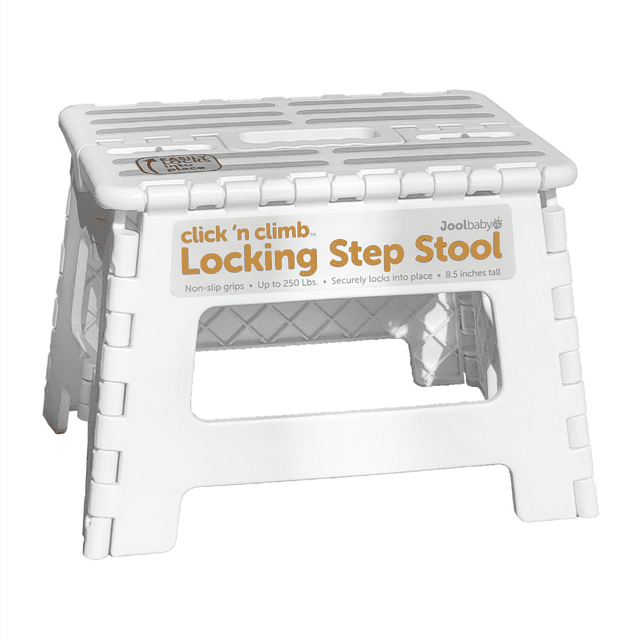 Jool Baby Click 'N Climb Locking Step Stool, Non-Slip, Carry Handle ...