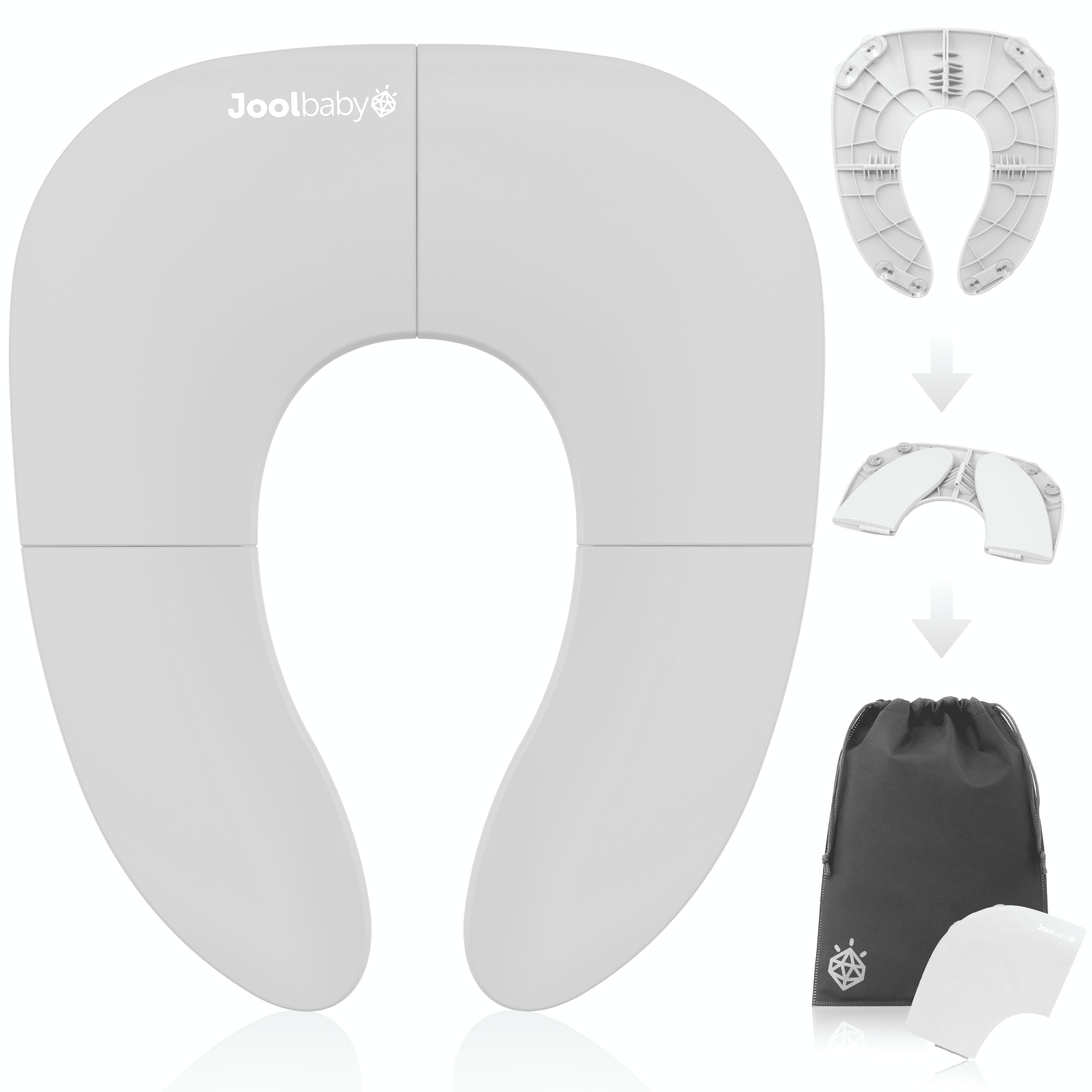 Jool Baby Folding Travel Potty Training Seat for Toddlers, Fits Round ...