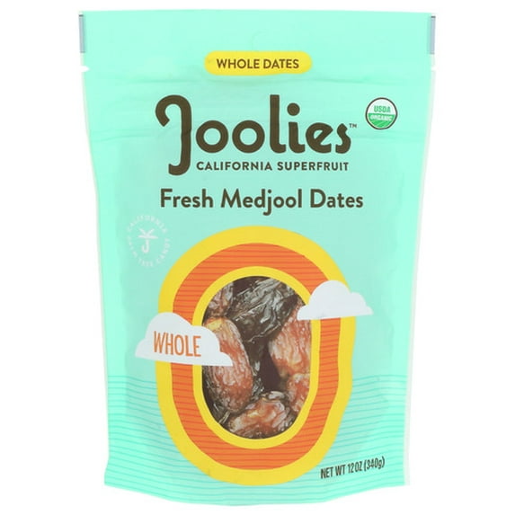 Joolies Whole Medjool Dates 12 oz (Pack of 12) - Walmart.com