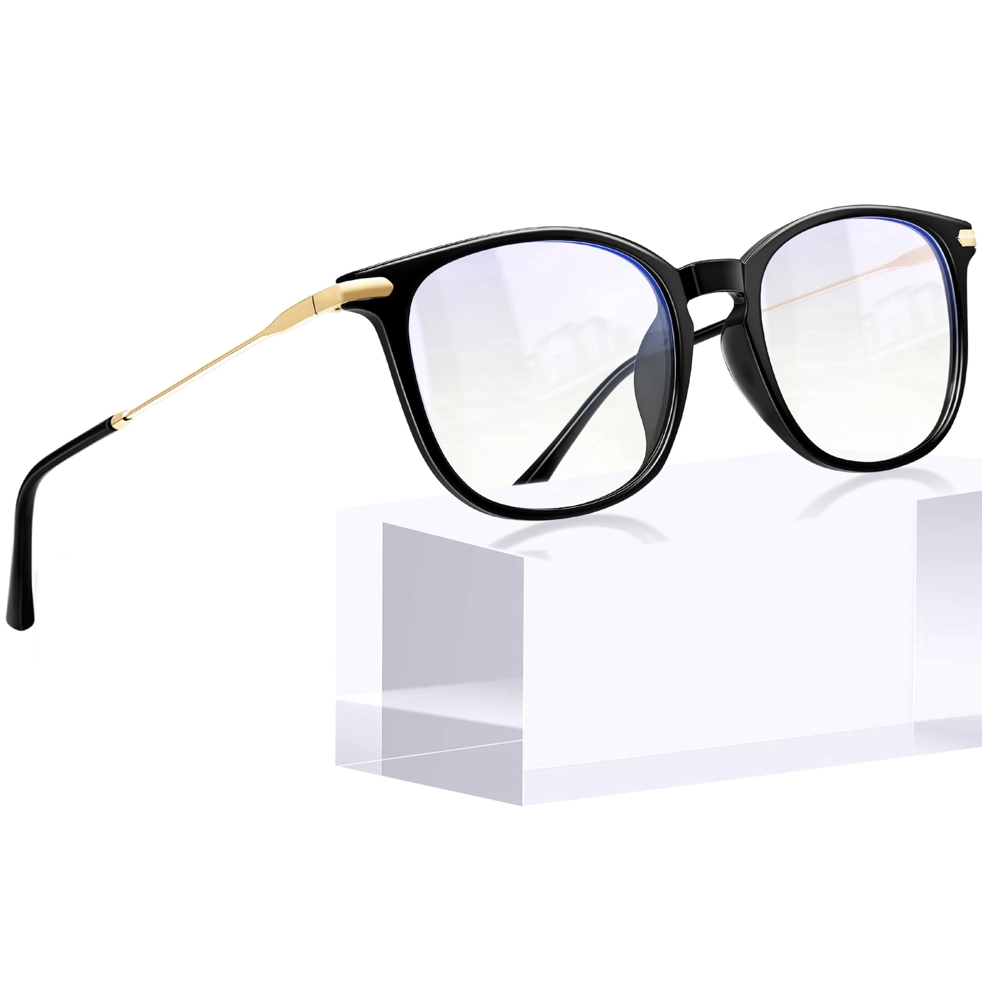 Joopin Blue Light Blocking Glasses Women/Men, Fashion Square TR90 ...