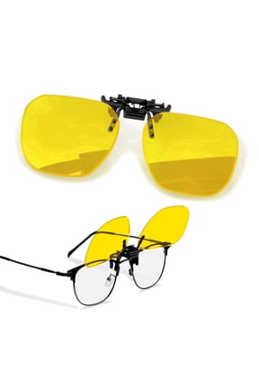 Yellow Night Driving Glasses for Clearer Visibility and Reduced Glare