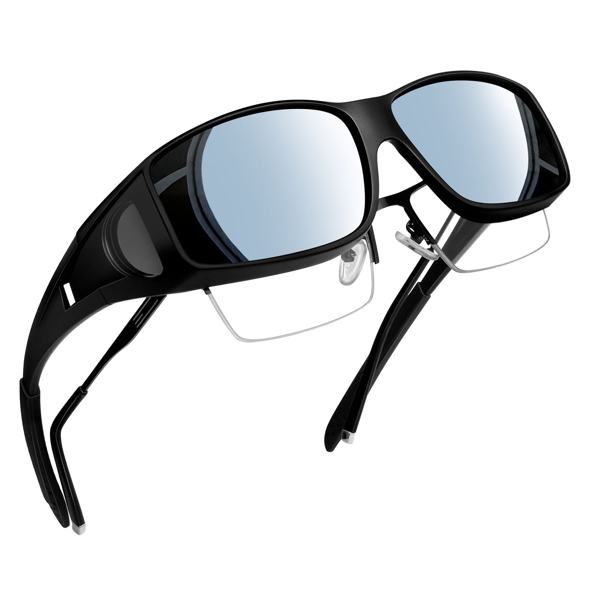 Joopin Fit Over Polarized Sunglasses, Wraparound Frame, 100% UV ...