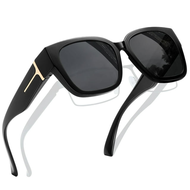 Joopin Large Polarized Fit Over Glasses Sunglasses For Women Men ...