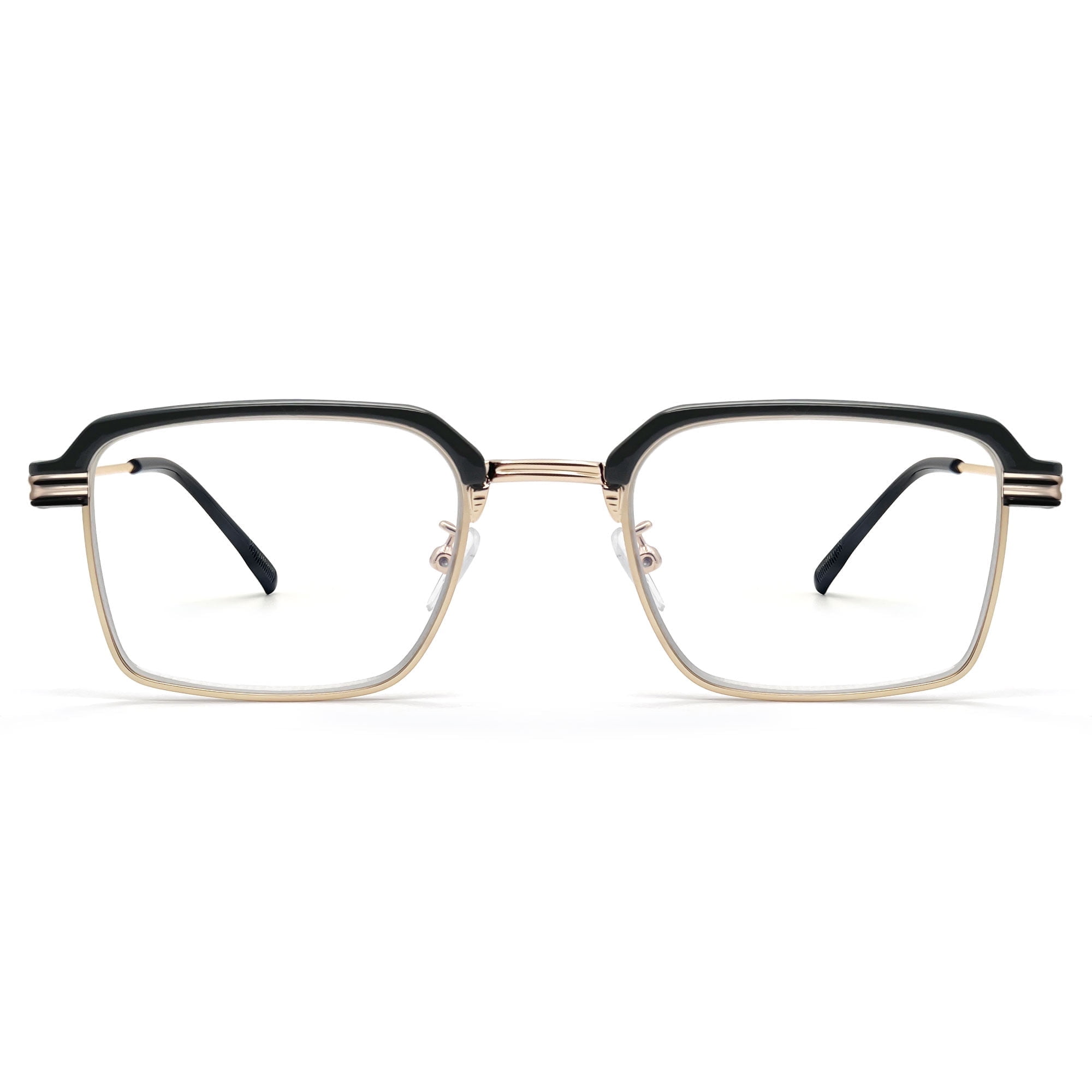 Joopin Vintage Retro Half Frame Horn Rimmed Optics Reading Glasses 55mm ...