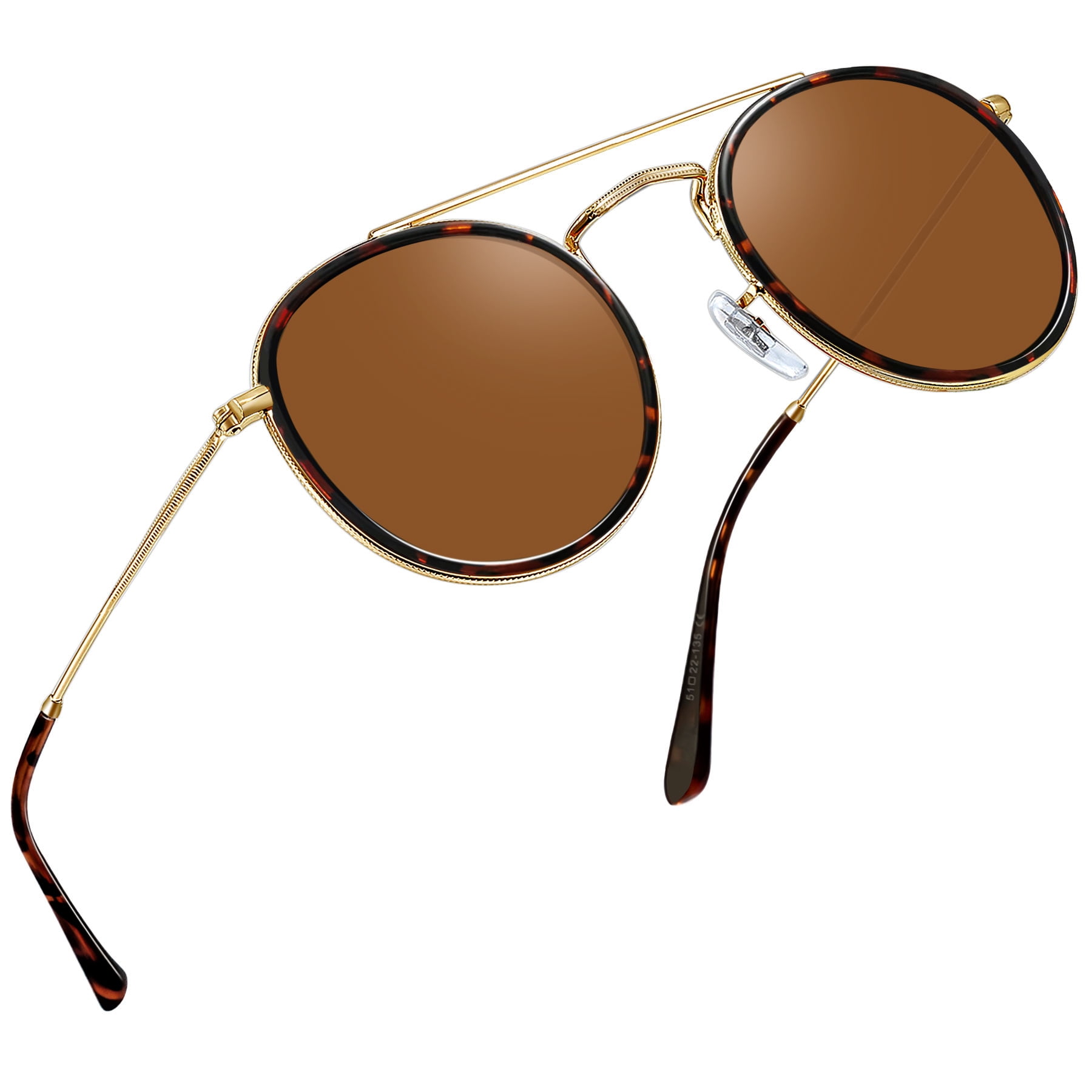 Joopin Vintage Round Sunglasses For Women Men Retro Brand Polarized Sun