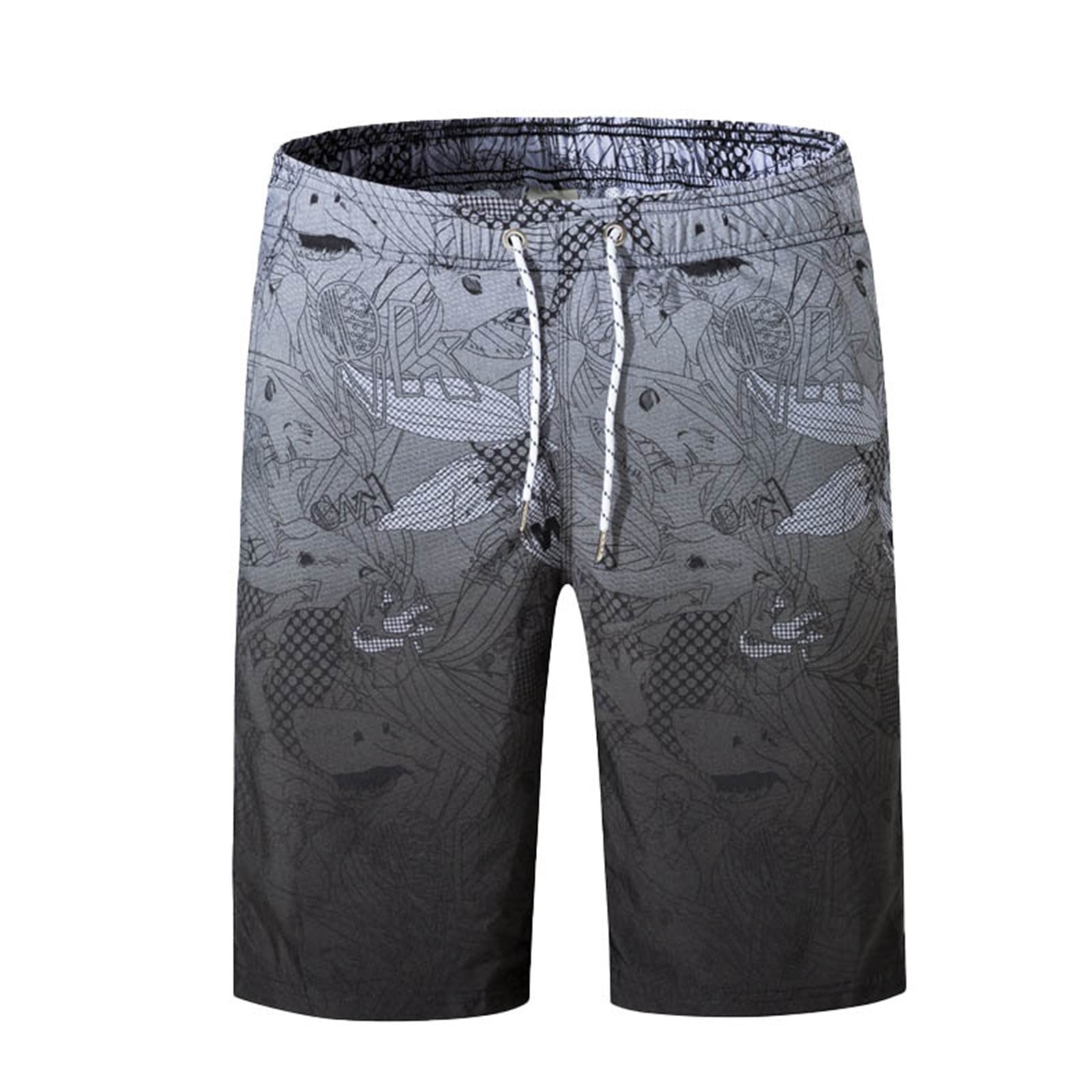 Joower Mens Board Shorts With Compression Liner Mens Swimming Trunks
