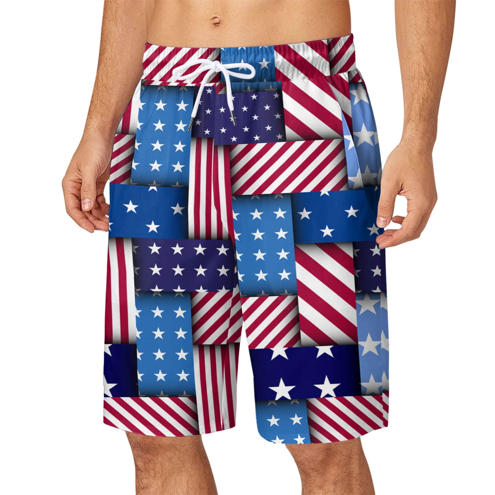Joower Mens Swimming Trunks - Mens Swimwear Bluey Swim Trunks Swim ...