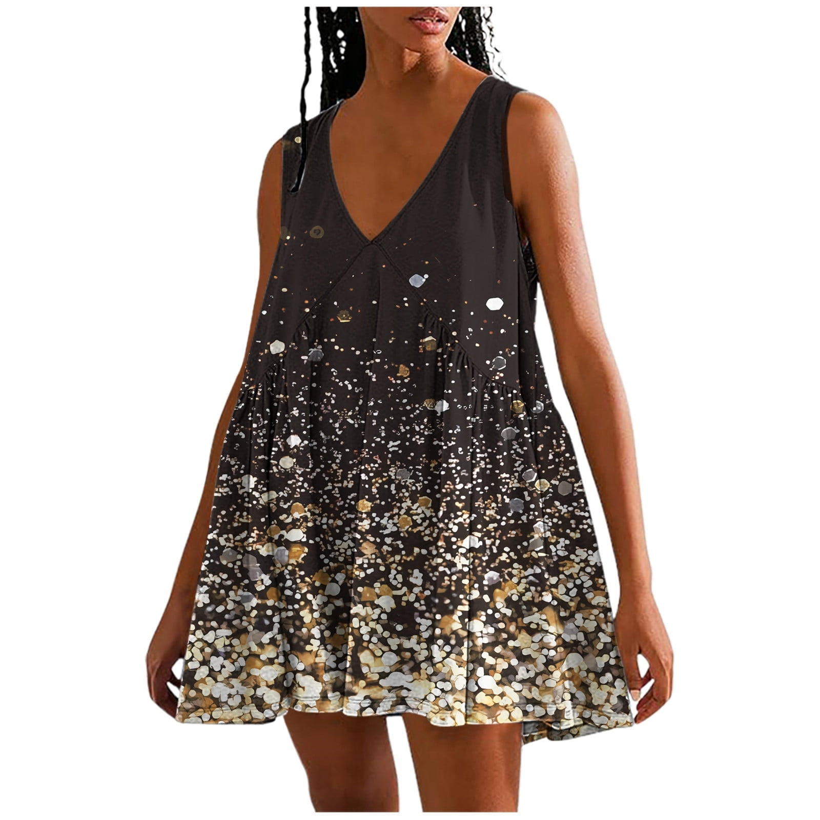 Joower Womens Dresses Summer Shirt Dress Modest Dresses for Women Midi ...