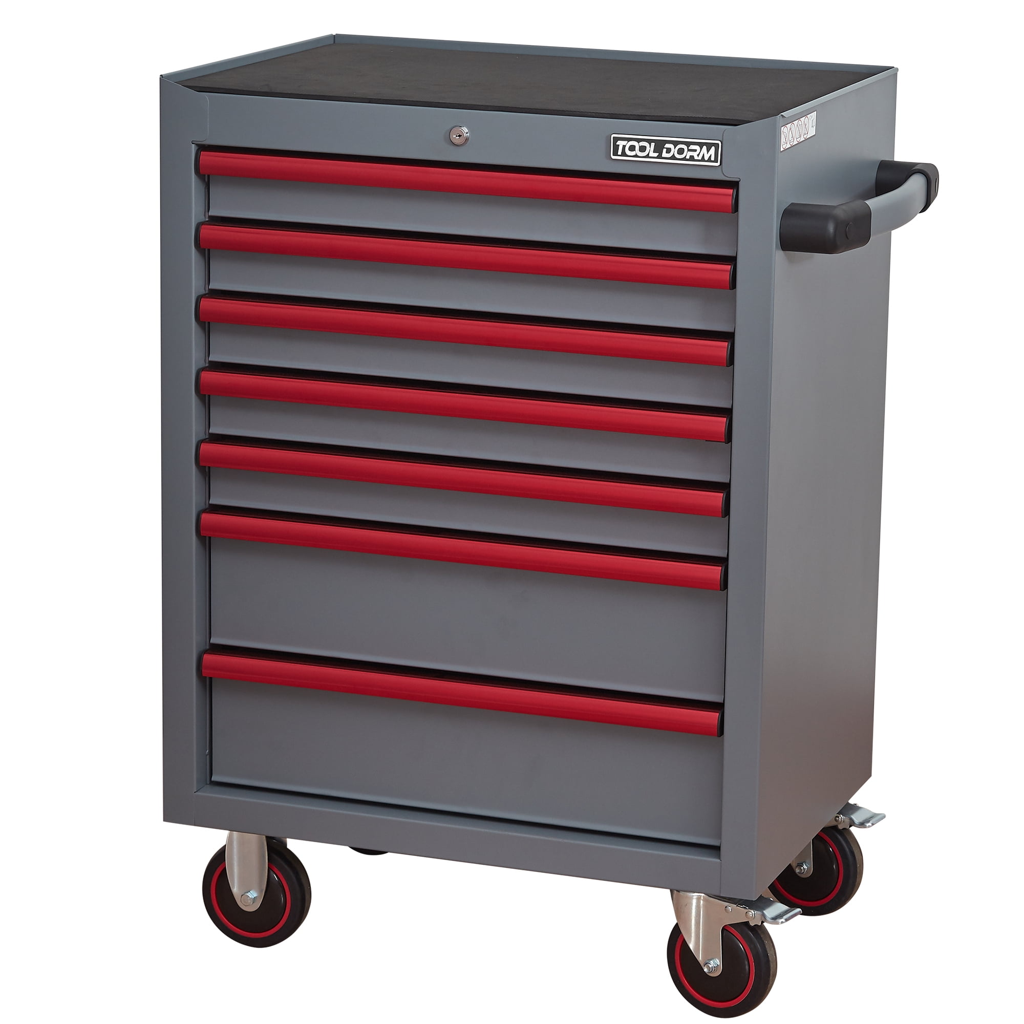Jopath 28inch 7 Drawer Tool Cabinet, Heavy-Duty Carbon Steel Rolling ...