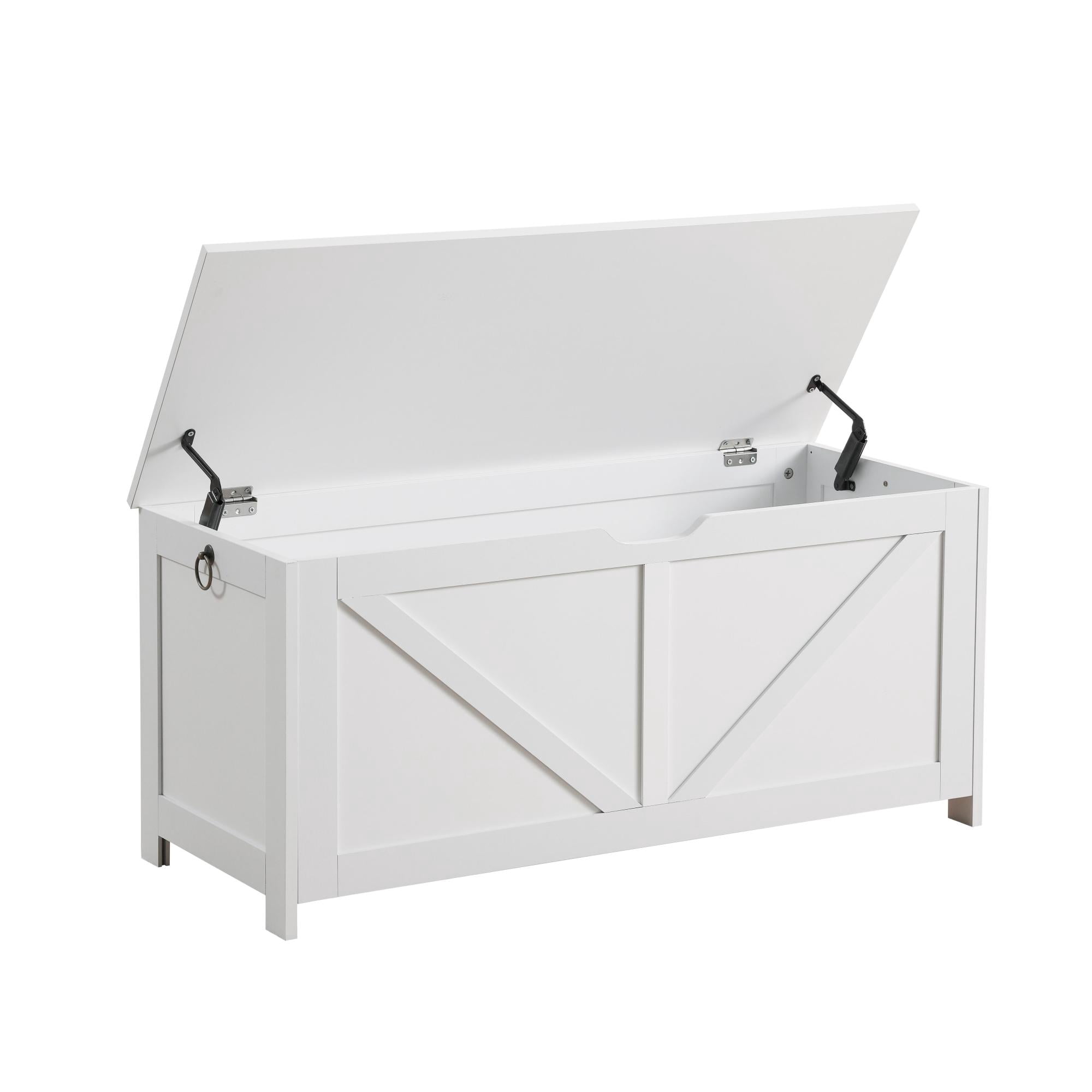 Jopath 39.4" Storage Ottoman Bench,Storage Chest,Wooden Toy Box ...