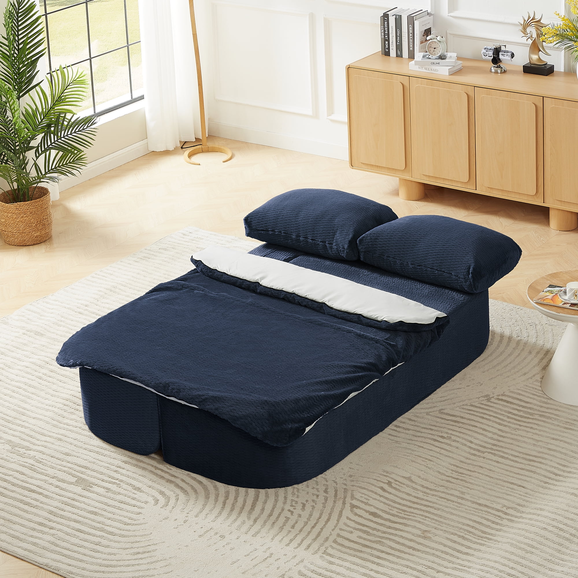 Jopath Convertible Sleeper Sofa, 3-In-1 Pull Out Sofa Chair Folding ...