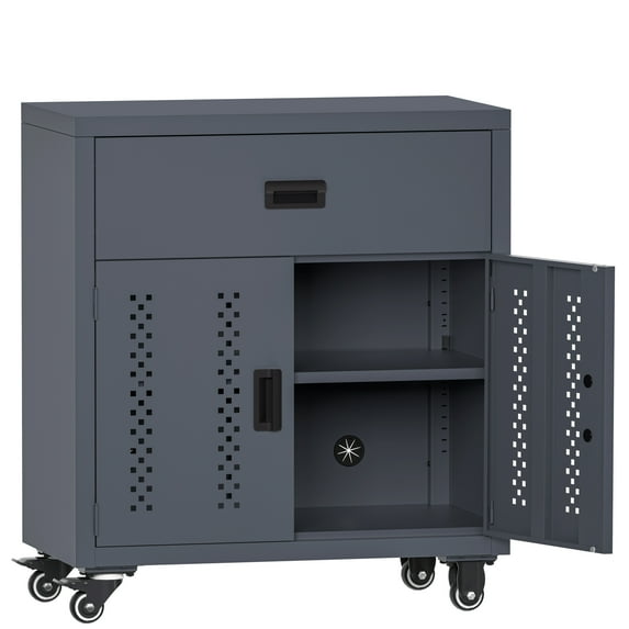 Jopath Garage Storage Cabinet,Tool Cabinets For Garage, 2 Door Tool ...