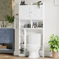 Jopath Over-The-Toilet Storage Cabinet with Adjustable Shelf,Bathroom ...
