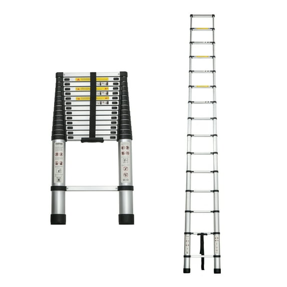 Jopath Telescoping Ladder 14.5FT, Telescopic Extension Ladder, Aluminum ...