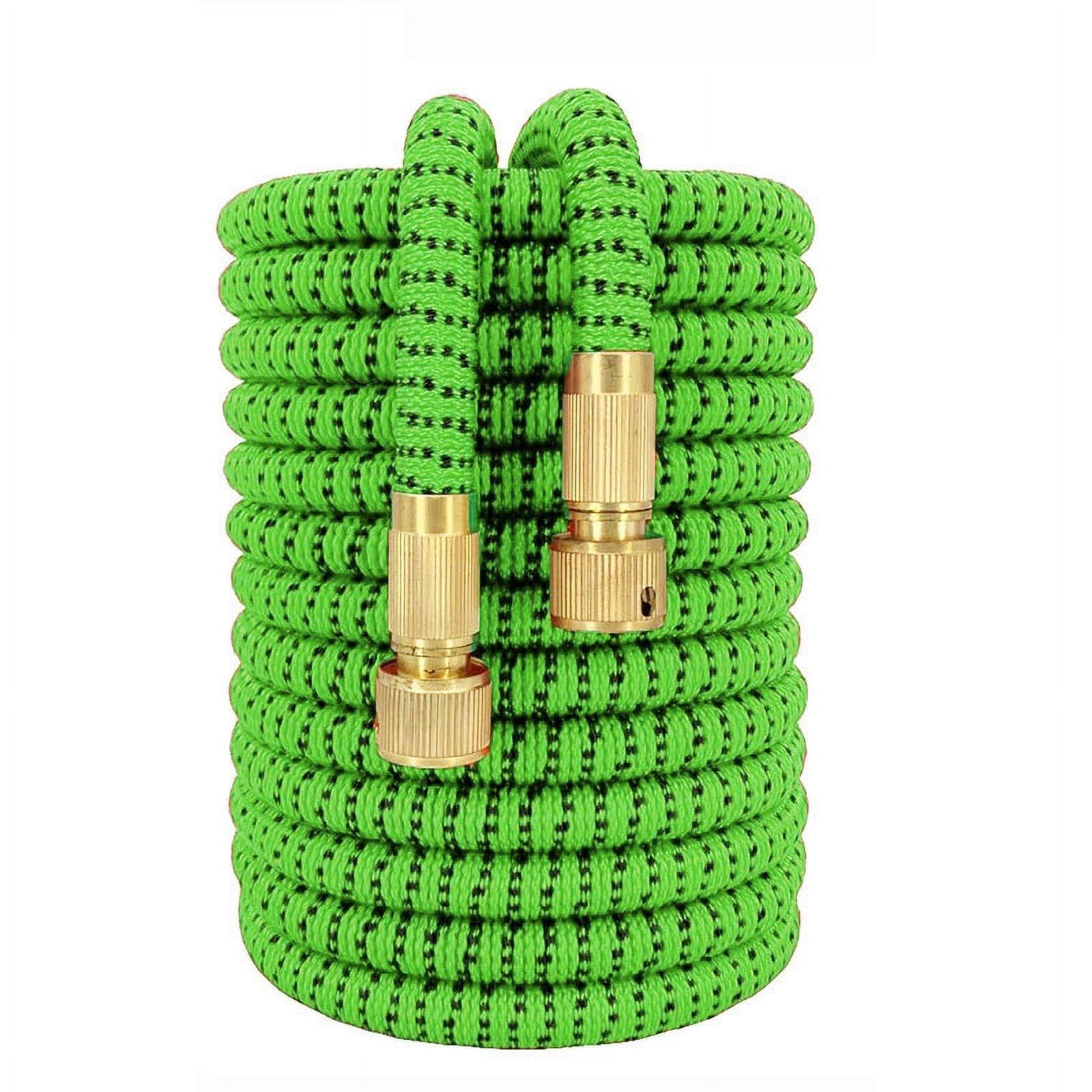 Joqmia 100Ft Expandable Outdoor Garden Hose, -Lightweight, No-Kink,With ...