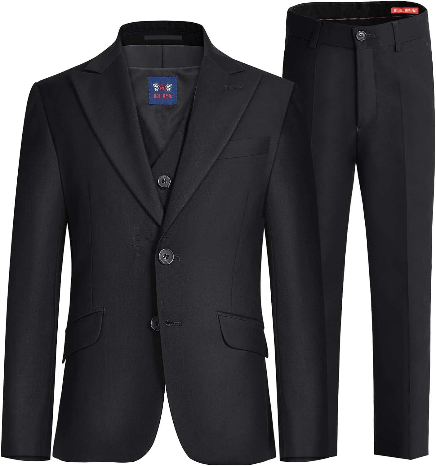 Joqmia Boys Formal Suit Set Kids Suits Slim Fit Dresswear,Peaked Lapel ...