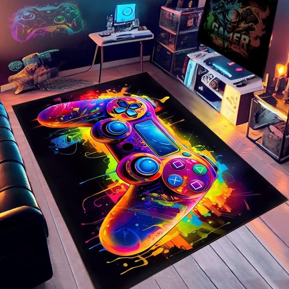 Joqmia Gaming Rug - Gaming Carpet for Bedroom and Living Room - Walmart.com