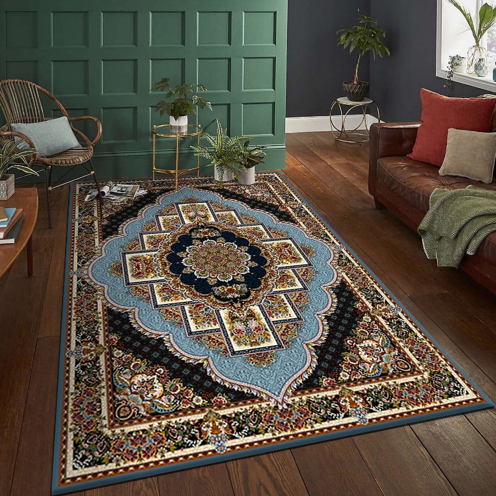 Joqmia Unique Loom Traditional Persian and Iranian Style Area Crystal ...