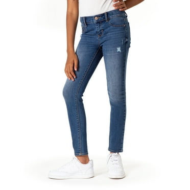 Jordache Girls Super Skinny Power Stretch Jeans, Sizes 5-18 - Walmart.com