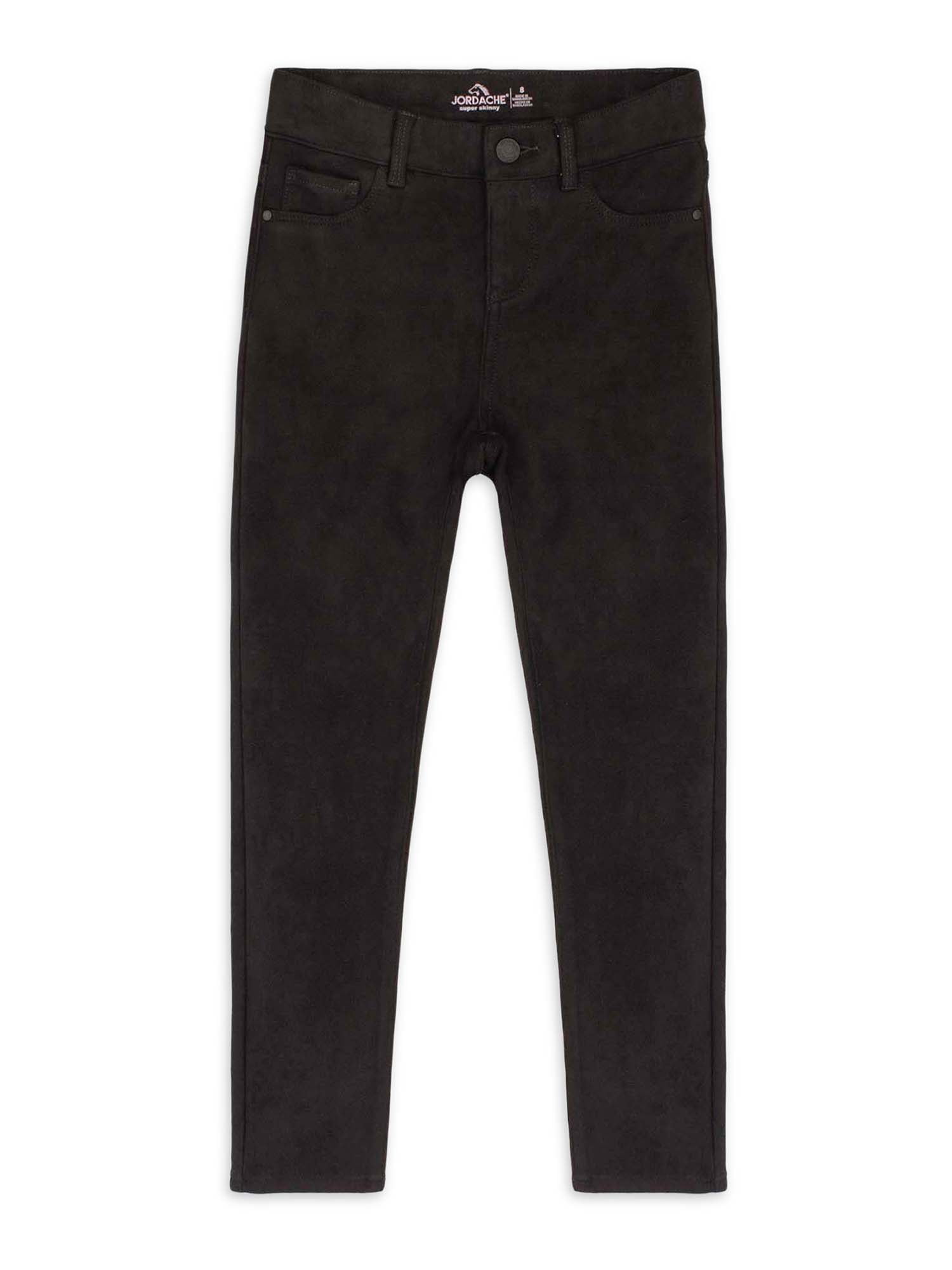 Jordache Girls Suede Skinny Pants, Sizes 5-18 - Walmart.com