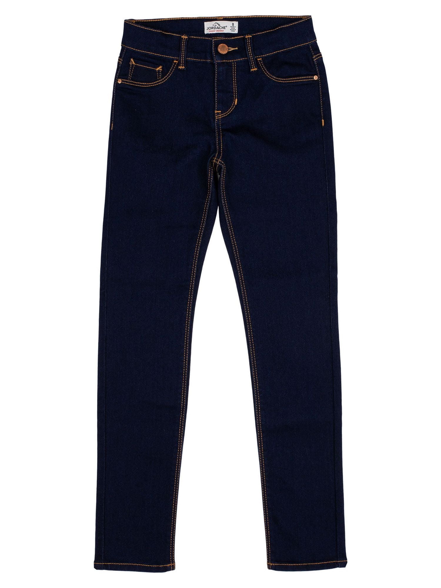 Jordache Girls Super Skinny Jeans - Slim Fit Denim - Walmart.com
