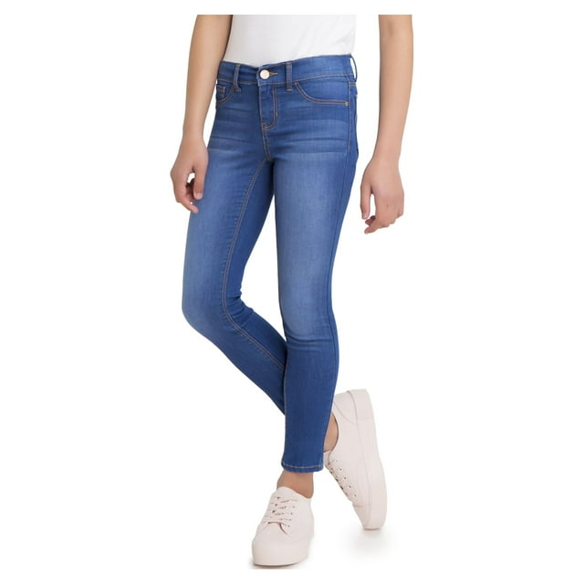 Jordache Girls Super Skinny Power Stretch Jeans, Slim Sizes 5-18 ...