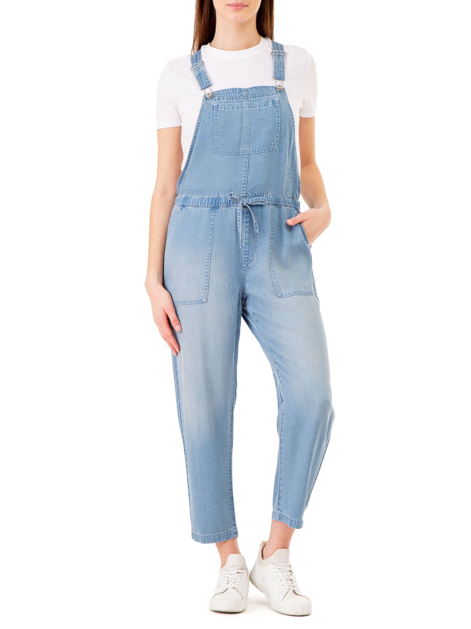 Jordache Soft Stretchy Overalls (Women's) - Walmart.com