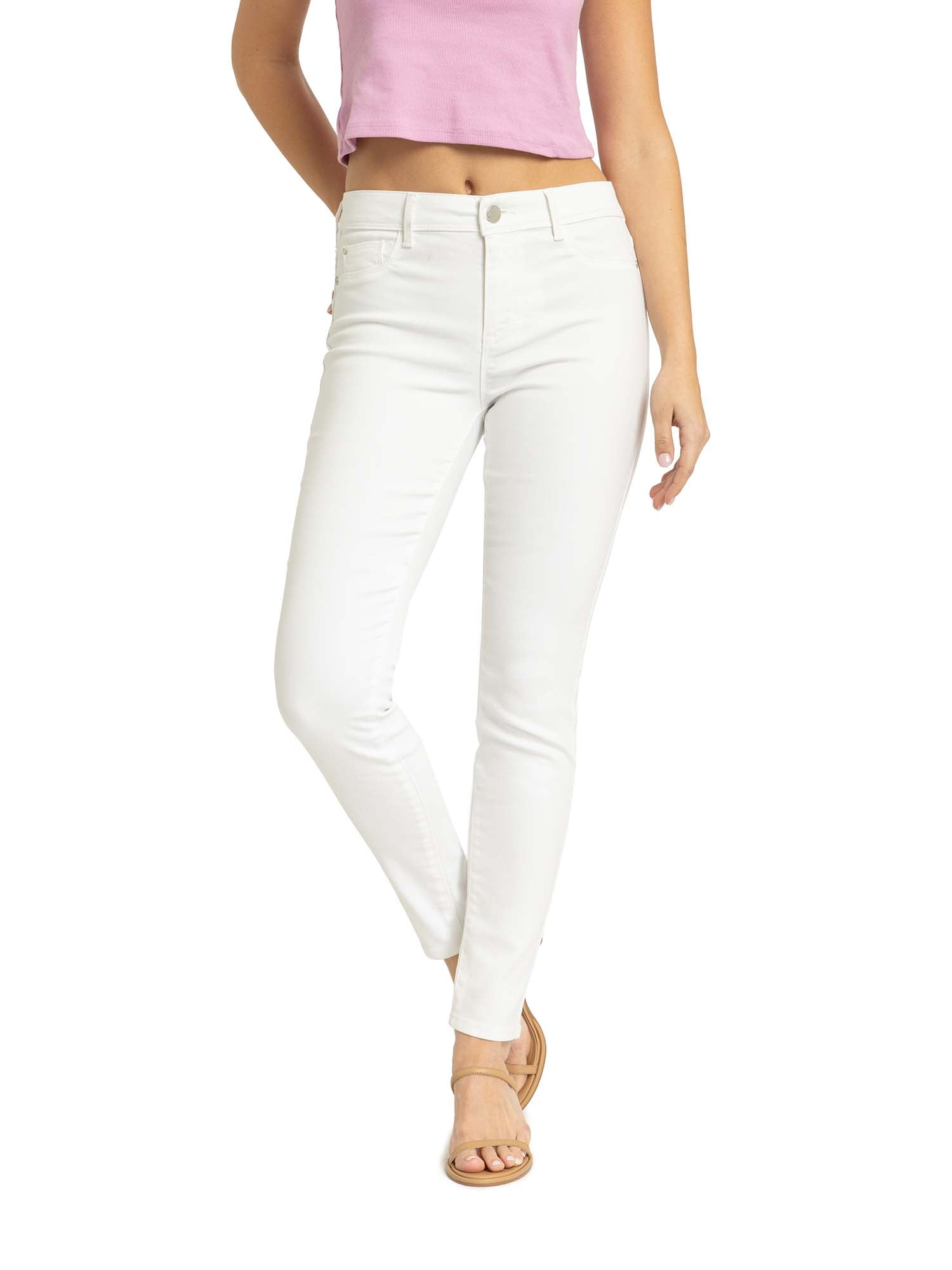 Jordache Women's Essential High Rise Super Skinny Ankle Jean, 30 ...