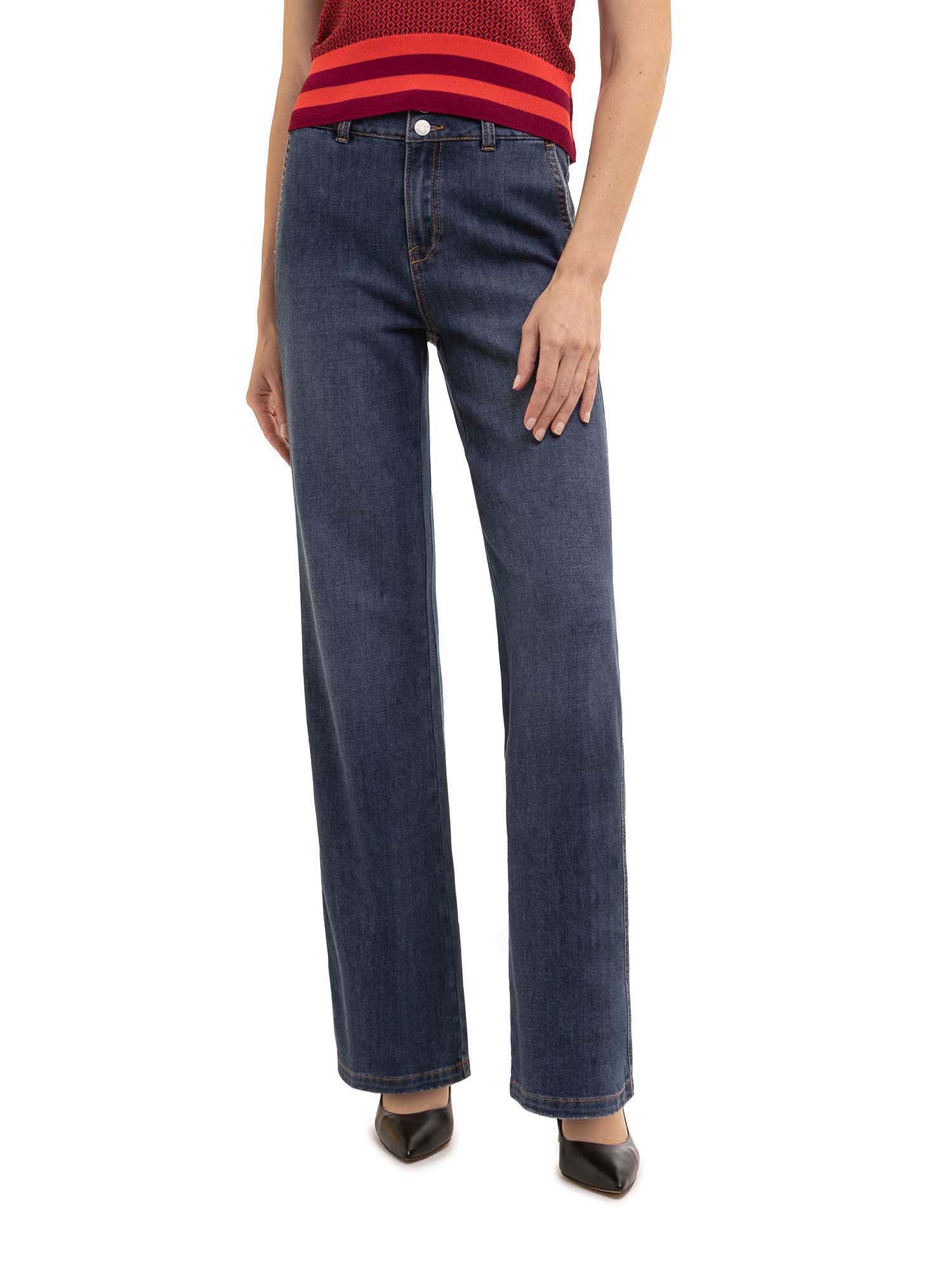 Grace in LA Women's Cross Wing Embroidered Distressed Stretch Bootcut ...