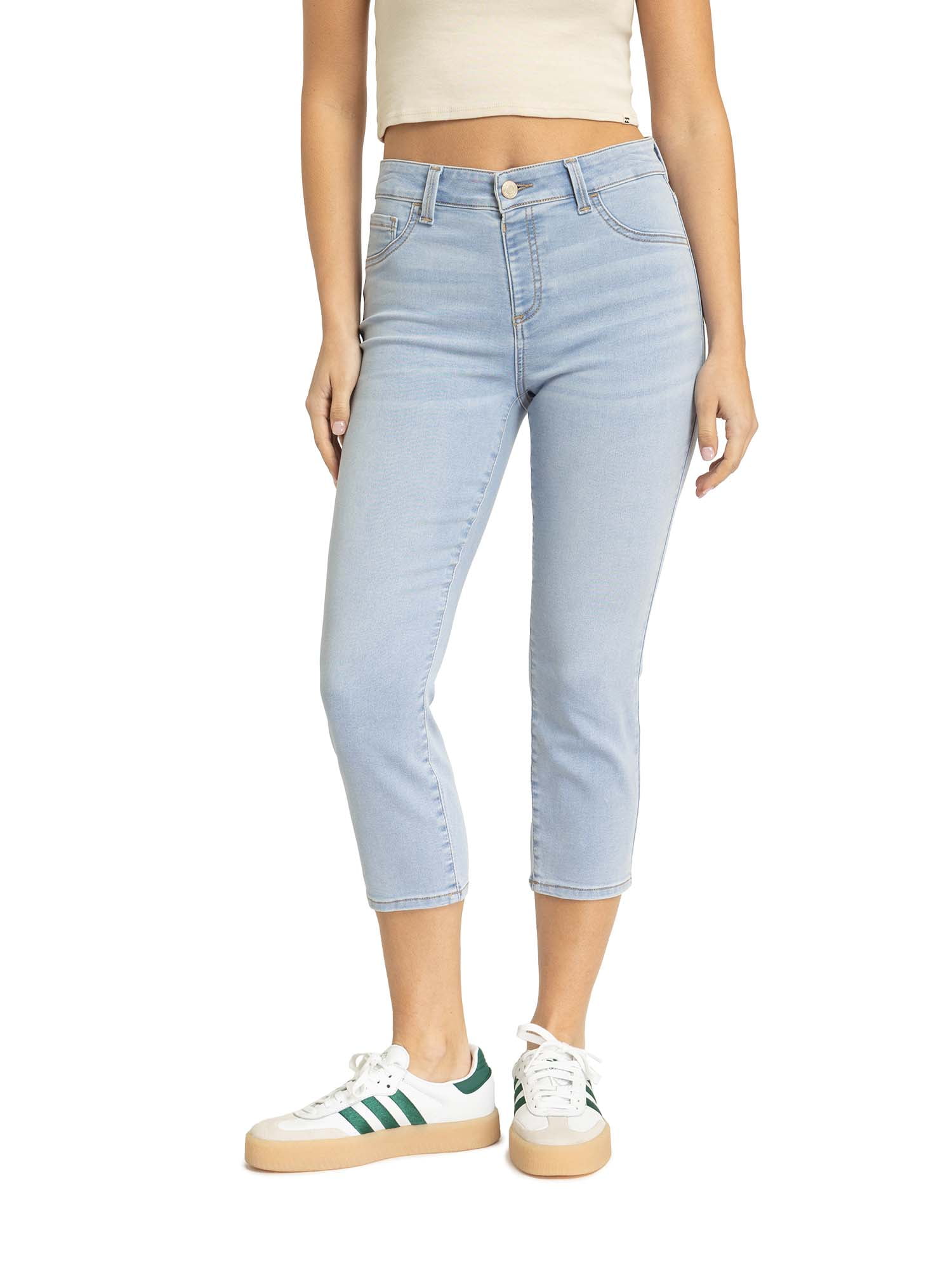 Jordache Women's High Rise Super Skinny Capri - Walmart.com