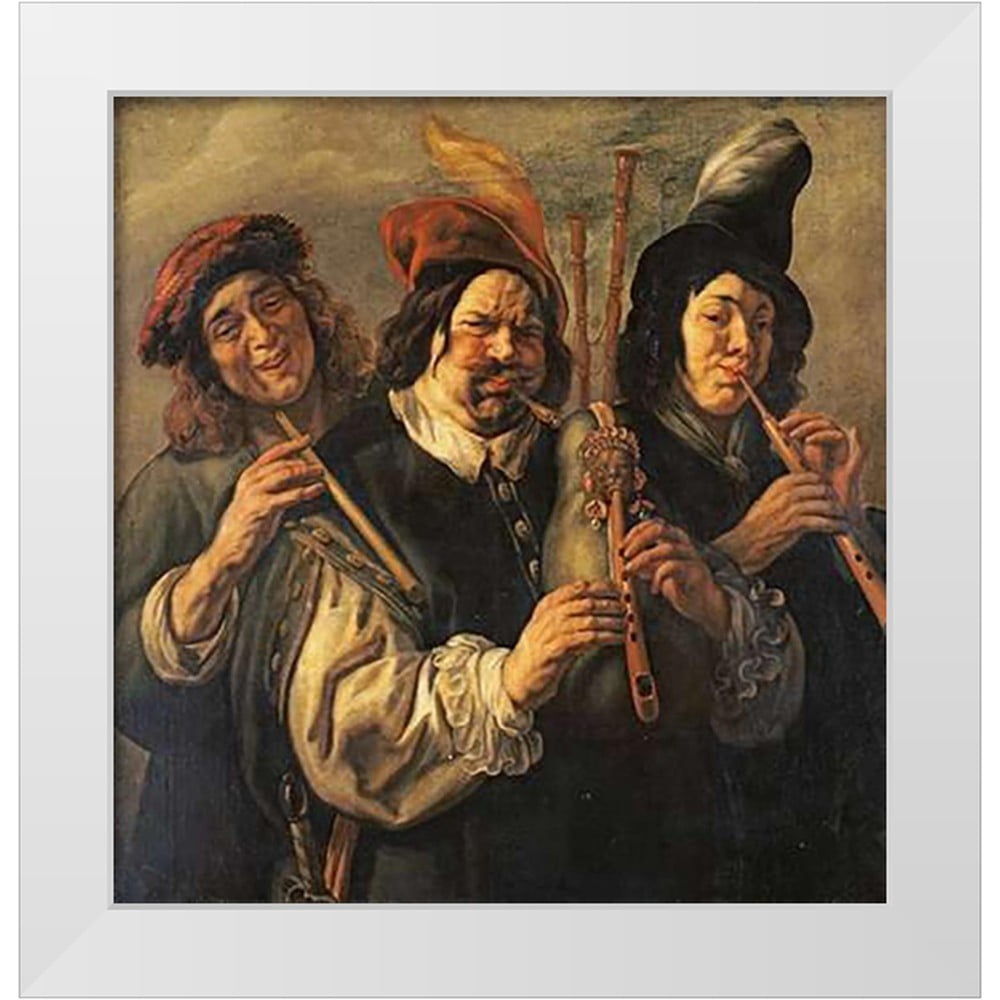 Jordaens, Jacob 12x12 White Modern Wood Framed Museum Art Print Titled ...