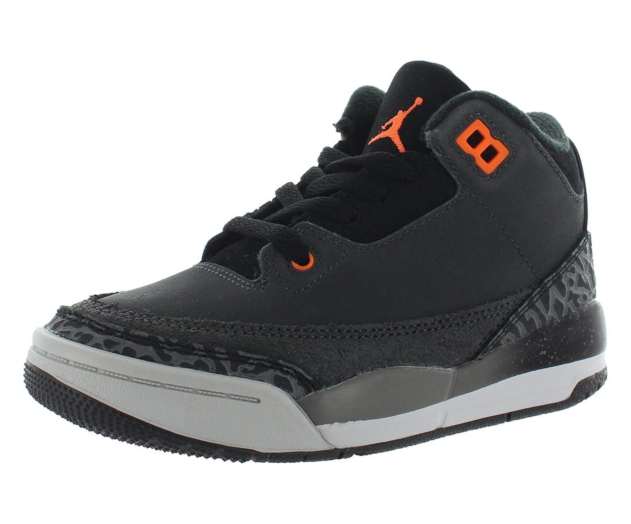 Little Kid's Jordan 3 Retro "Fear" Night Stadium/Total Orng (DM0966 080 ...