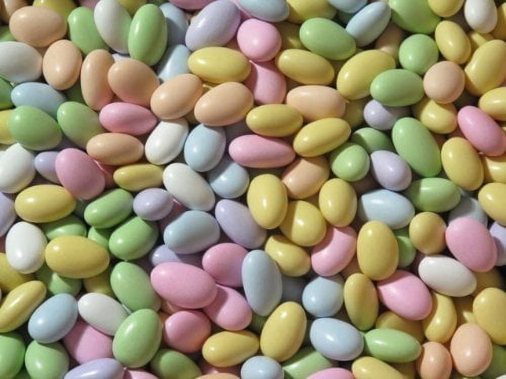 It's Delish Jordan Almonds, Assorted Pastel Colors, Kosher OU, Bulk 3 ...