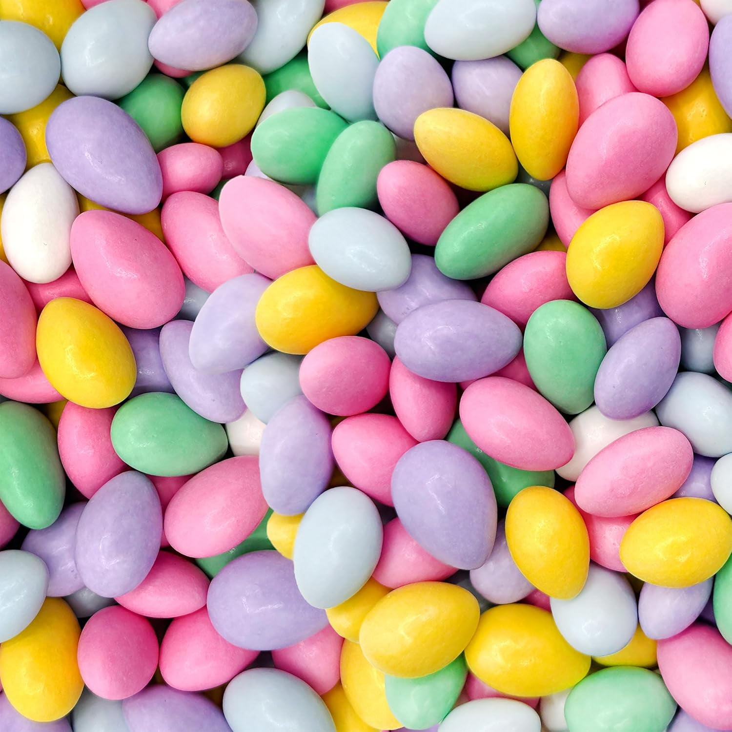 Jordan Almonds Candy | 1-Pound Bag | Pastel Colored Classic Party Favor ...