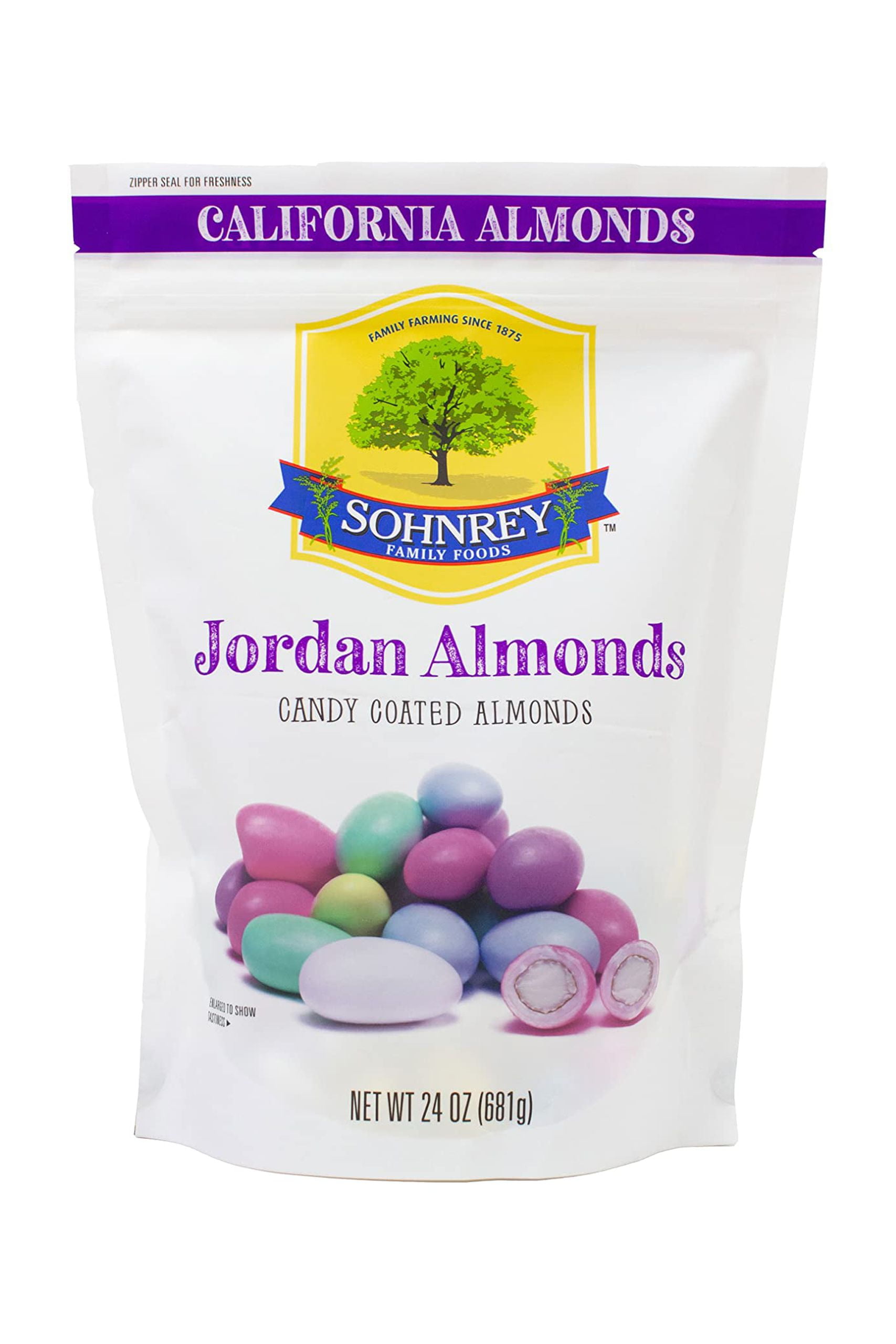 Jordan Almonds Wedding Holiday IEF31 Party Favor Candies in Colorful ...