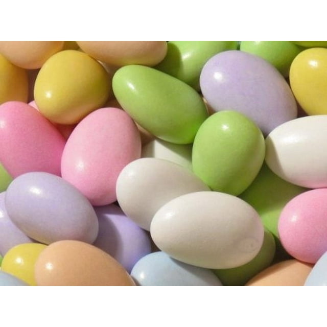 Its Delish Jordan Almonds Assorted Colors Snack Bags, 2lbs Vegan ...