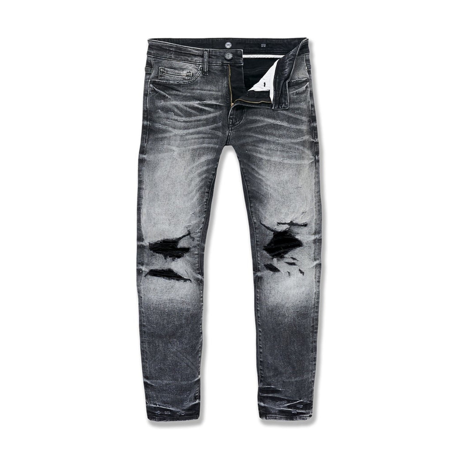 Jordan Craig Blow Out Relax Fit Men's Denim Jean Pants Black jc3478-bs ...