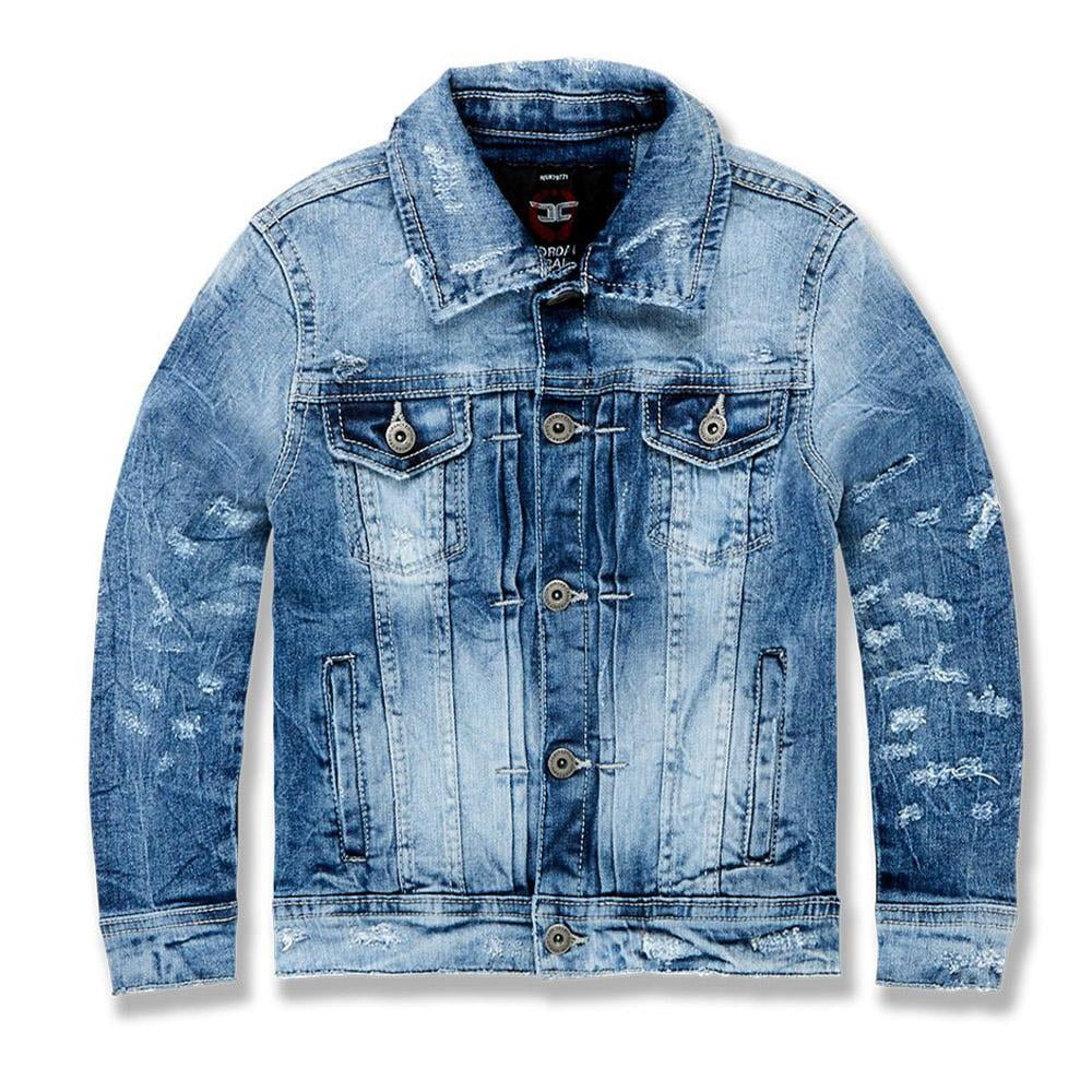 Jordan Craig Kids Hamilton Denim Trucker Jacket (Aged Wash) - Walmart.com