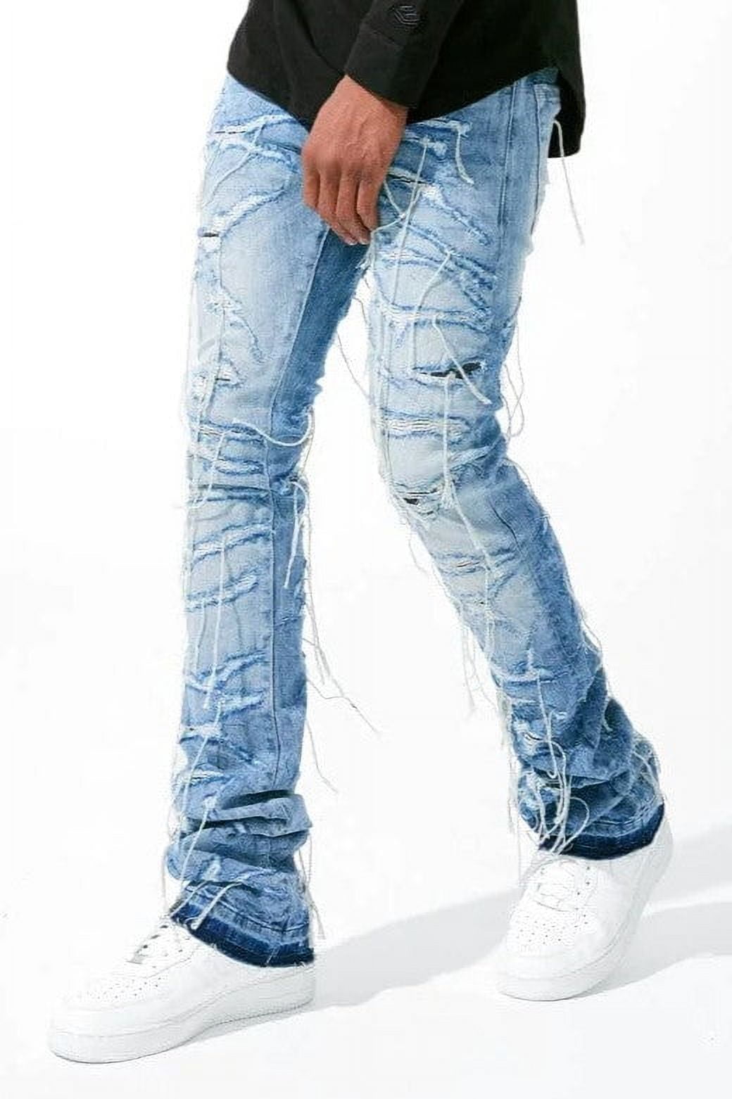 Jordan Craig Men Matin Stacked Willder Denim Jeans (Creek) - Walmart.com