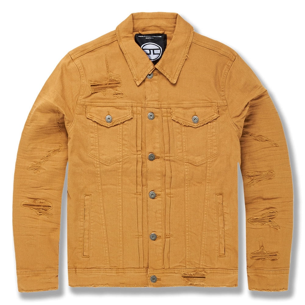 Jordan Craig Men Tribeca Twill Jacket (Desert Dark Yellow) - Walmart.com